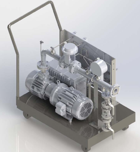 New Portable Dosing and Vacuum Carts