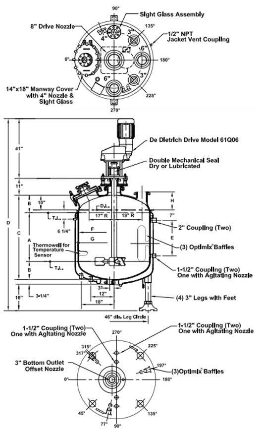 Designing a Glass-Lined Vessel: How to Specify a Reactor [Part 1]