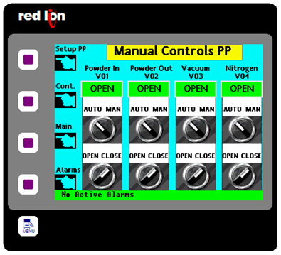 Control System Design for Solids Handling Equipment