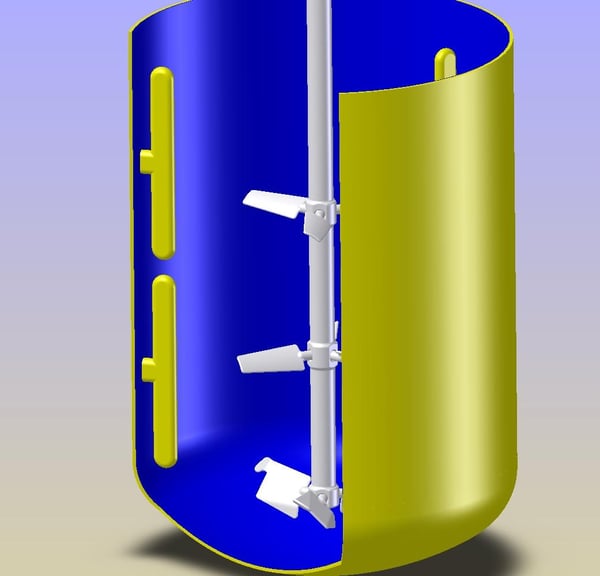 The Impact of Wall-Mounted Baffles in Glass-Lined Reactors