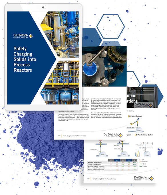 White Paper: Safely Charging Solids into Process Reactors